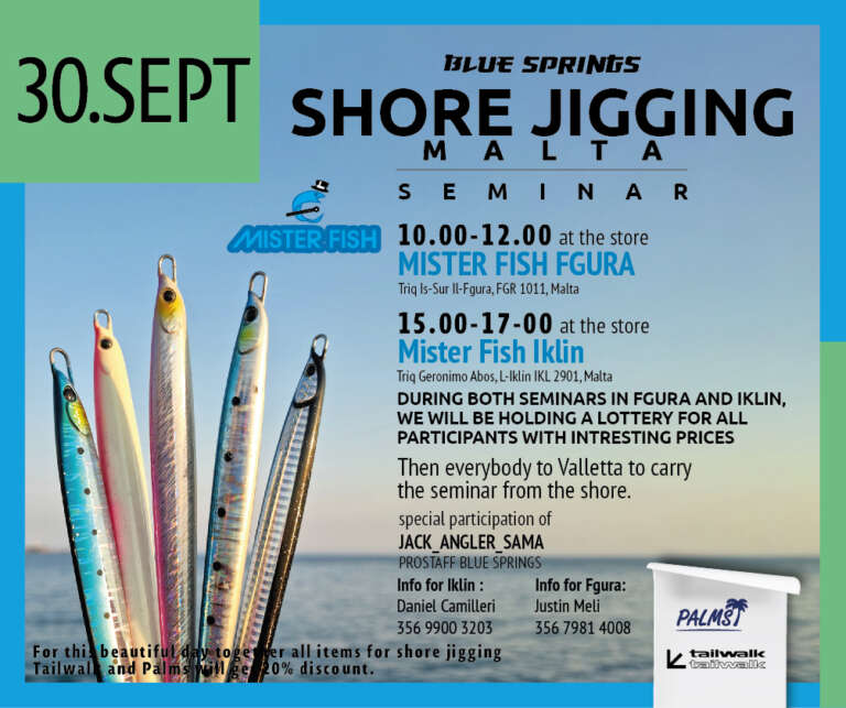Mister Fish Blue Springs Shore Jigging Seminar 2023 - Fishing tackle ...